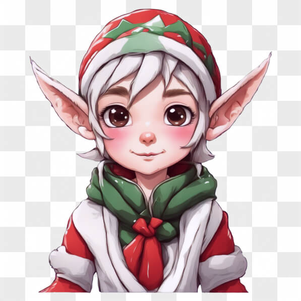 Download Cheerful Holiday Elf Cartoons Online - Creative Fabrica