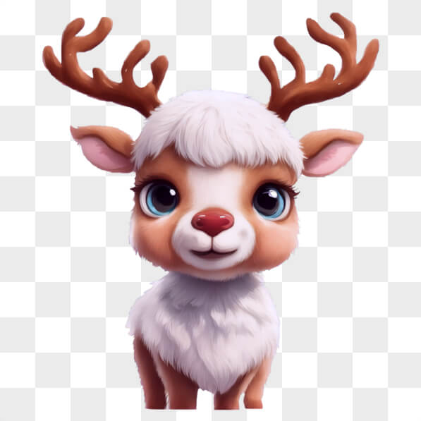 Download Cute Cartoon Reindeer Cartoons Online - Creative Fabrica