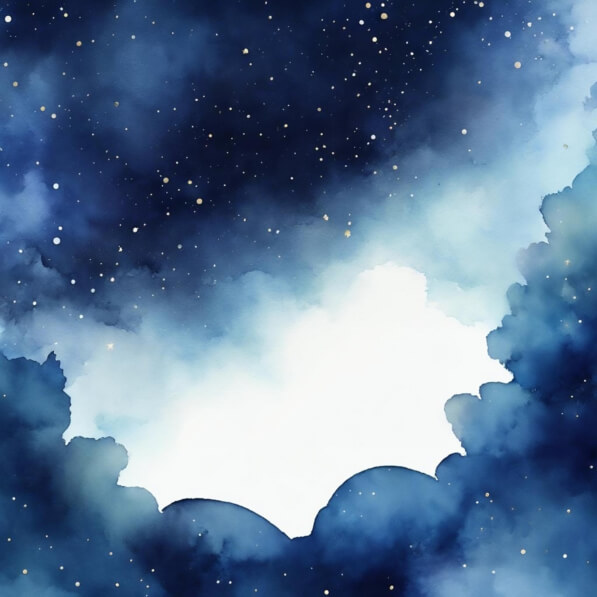 Download Watercolor Night Sky with Stars Backgrounds Online - Creative ...