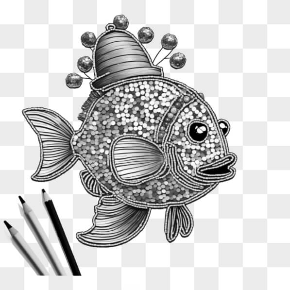 Download Whimsical Fish Drawing Sketches Online - Creative Fabrica