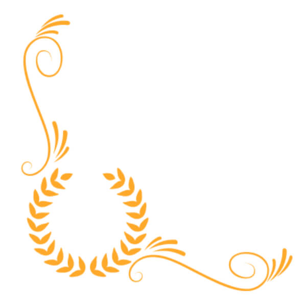 Download Elegant Decorative Design with Laurel Leaves Borders & Corners ...