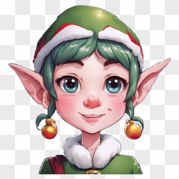 Download Cheerful Animated Elf Character Cartoons Online - Creative Fabrica