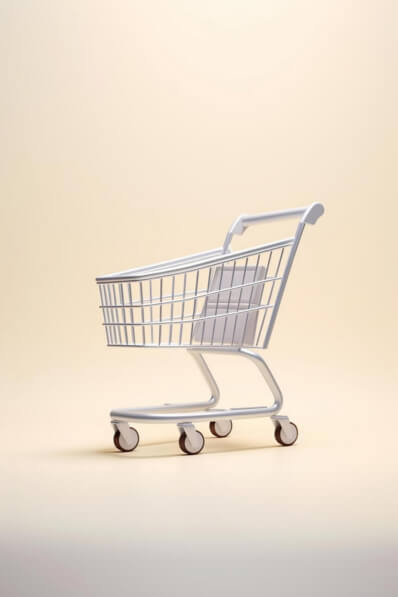 Download Shopping Cart on Light Background Backgrounds Online ...