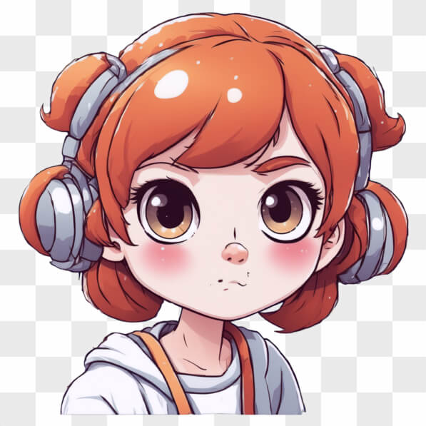 Baixe Personagem Animado Estilizado com Fones de Ouvido Cartoons ...
