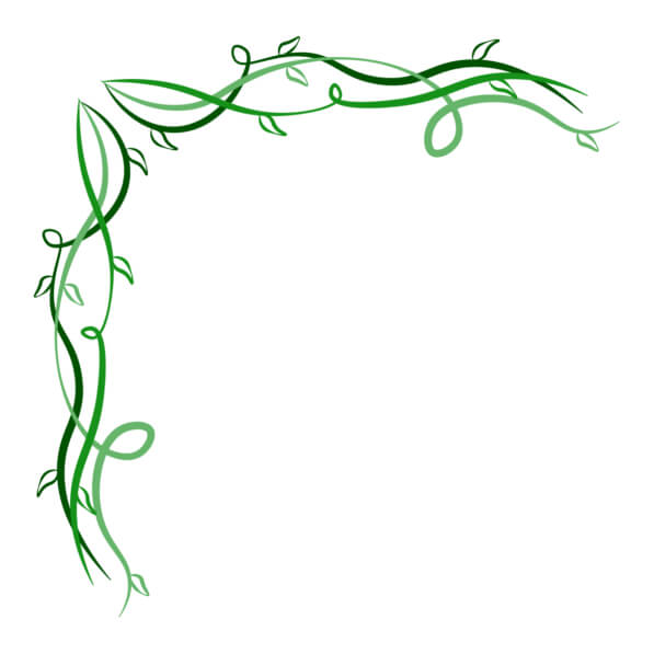 Download Decorative Green Vines Border Borders & Corners Online ...