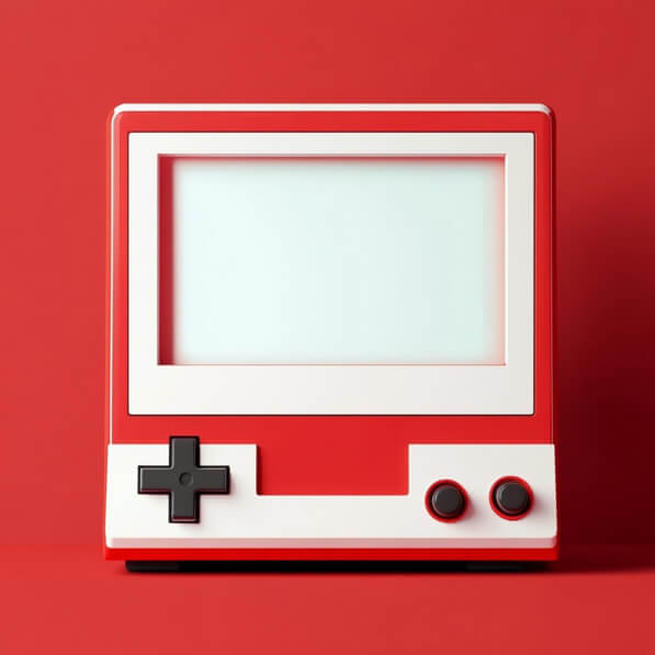 Download Retro Handheld Gaming Console Mockups Online - Creative Fabrica