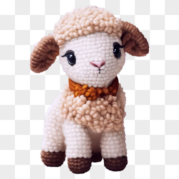 Download Adorable Plush Sheep Toy Cartoons Online - Creative Fabrica