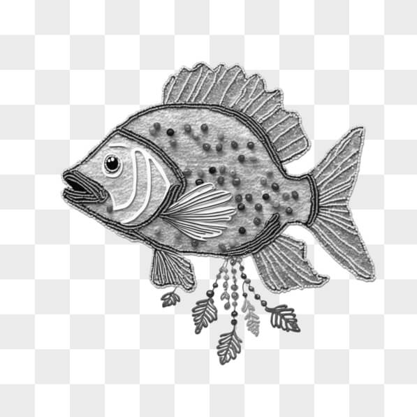Download Artistic Illustration of a Fish Sketches Online - Creative Fabrica