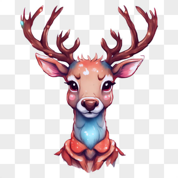 Download Stylized Cartoon Deer Illustration Cartoons Online - Creative ...