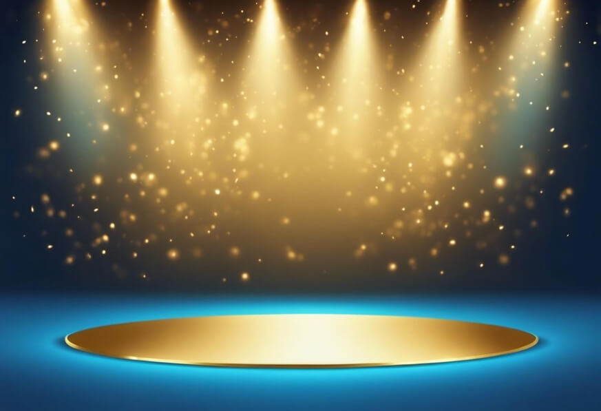 Download Illuminated Stage with Spotlights Backgrounds Online ...