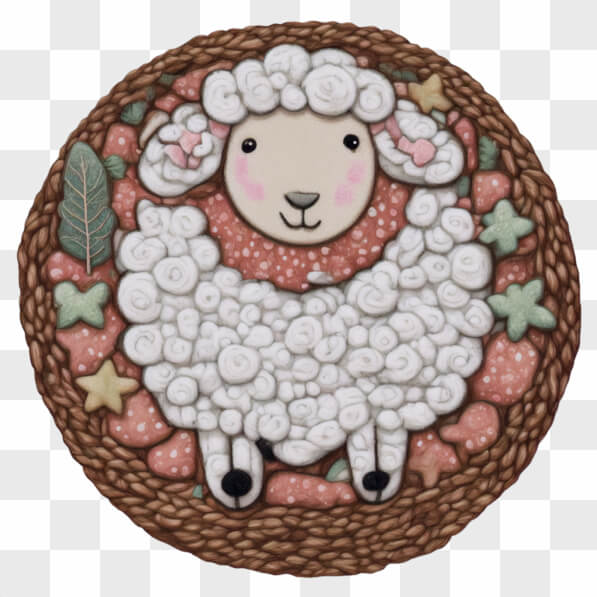 Download Cute Stylized Sheep in Pastel Colors Cartoons Online ...