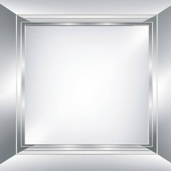 Download Modern Mirror with Minimalist Silver Frame Backgrounds Online ...