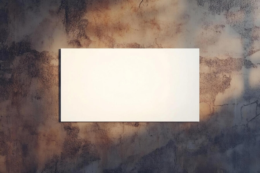 Descarga Lienzo en blanco sobre pared texturizada Mockups En Línea ...