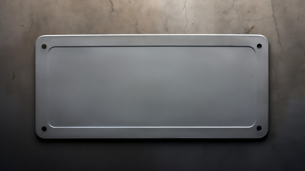 Download Blank License Plate on Textured Gray Background Mockups Online ...