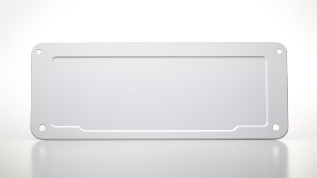 Download Blank White Nameplate or License Plate Mockups Online ...