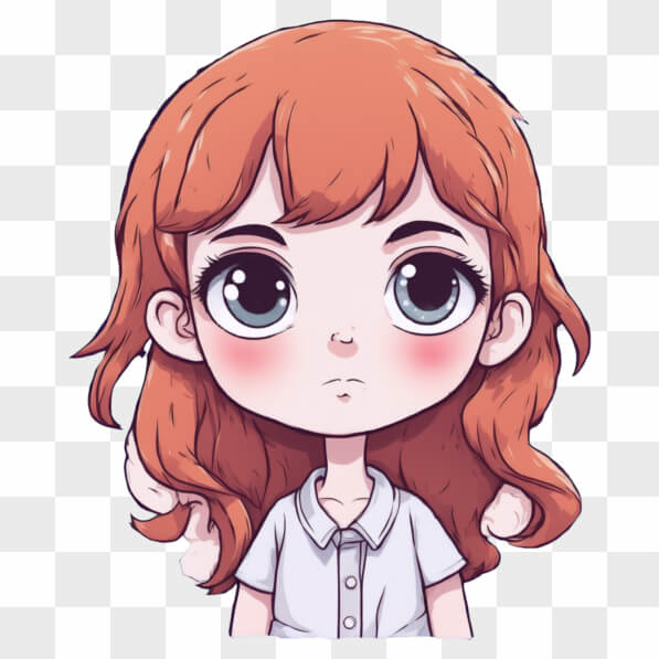 Descarga Personaje animado estilizado con cabello naranja Cartoons En ...