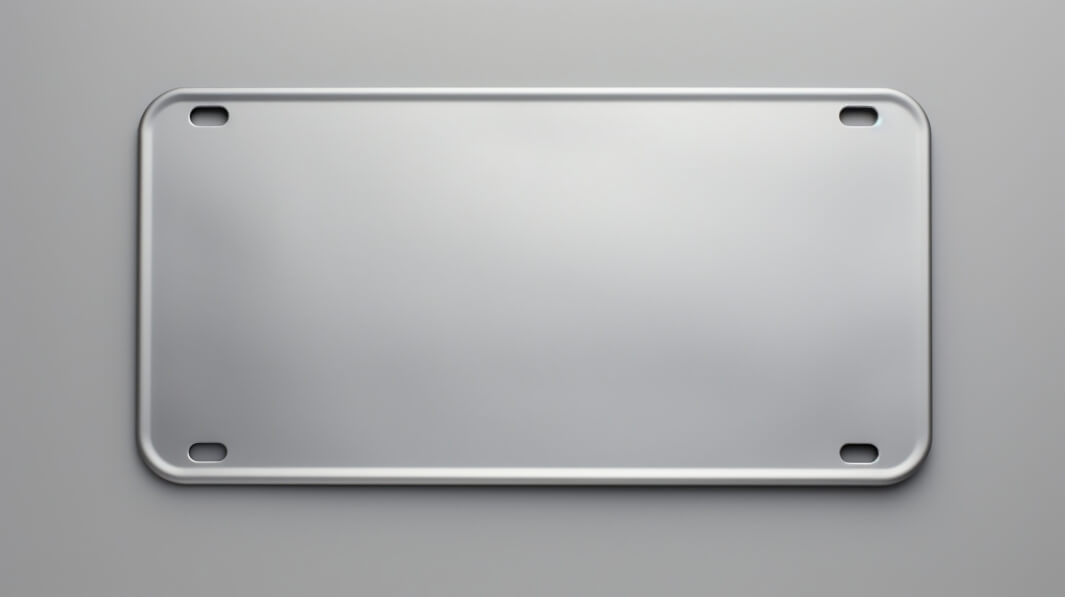 Télécharger Plaque d'immatriculation métallique vierge Mockups En Ligne ...