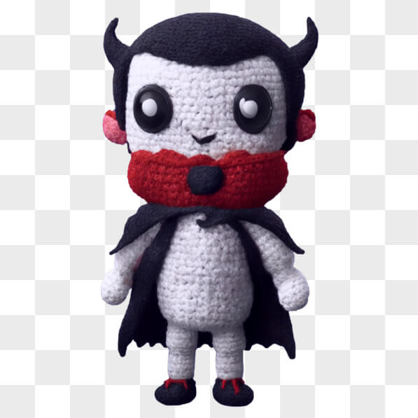 Download Crocheted Vampire Doll Cartoons Online - Creative Fabrica
