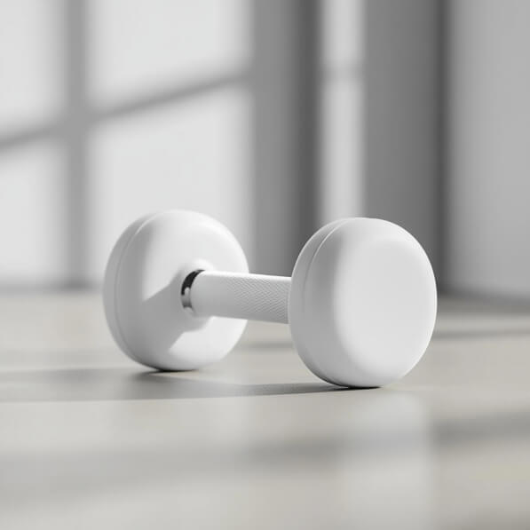 Download Modern Dumbbell on Smooth Surface Mockups Online - Creative ...