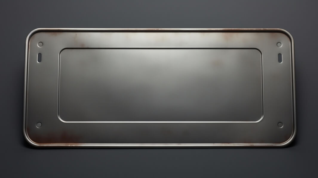 Download Rustic Metallic License Plate Mockups Online - Creative Fabrica