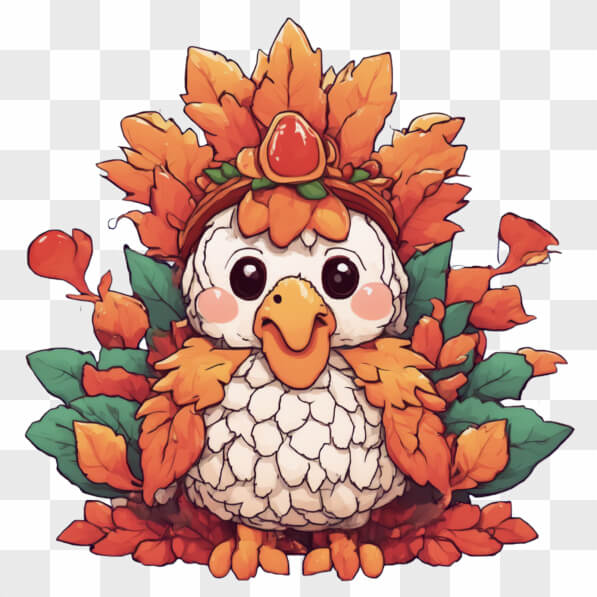 Download Playful Autumn Bird Character Cartoons Online - Creative Fabrica