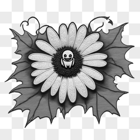 Download Whimsical Flower Illustration Sketches Online - Creative Fabrica