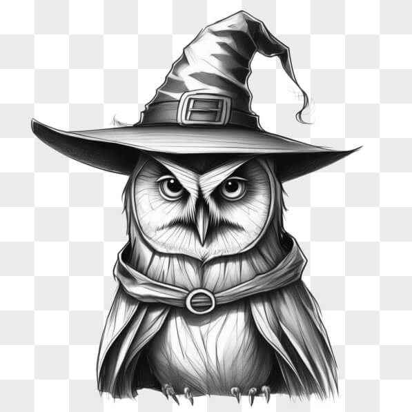 Descarga Búho Mágico Caprichoso Bocetos En Línea - Creative Fabrica