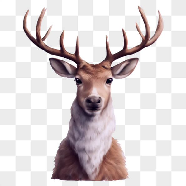 Download Realistic Deer Illustration Cartoons Online - Creative Fabrica