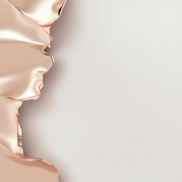 Download Crumpled Rose Gold Texture on Light Background Backgrounds ...