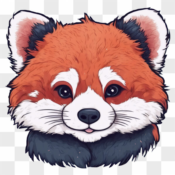Descarga Ilustración de panda rojo lindo Cartoons En Línea - Creative ...