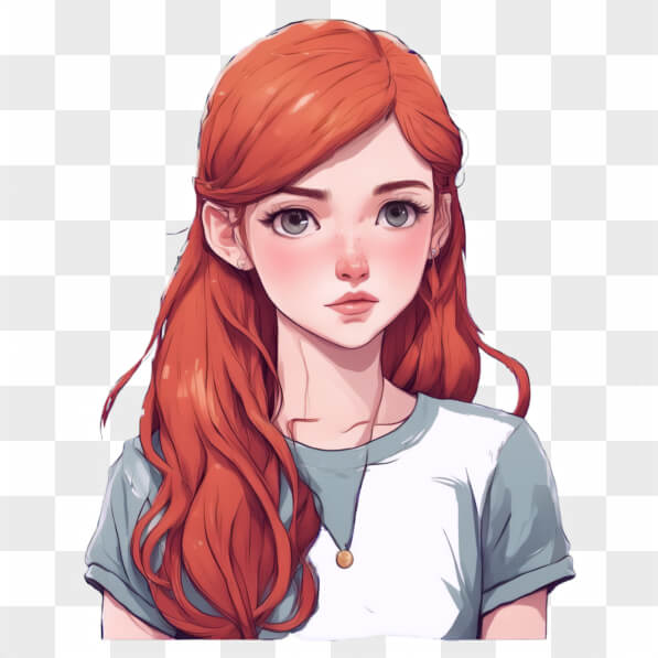 Download Animated Character with Red Hair Cartoons Online - Creative ...