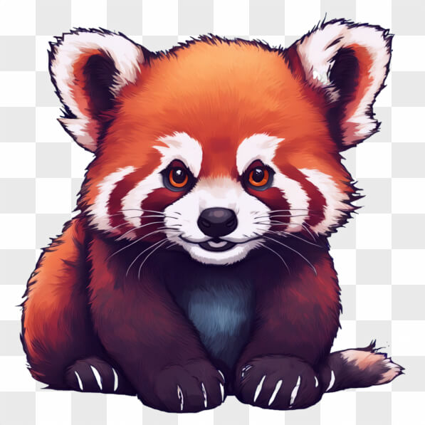 Download Cute Red Panda Illustration Cartoons Online - Creative Fabrica