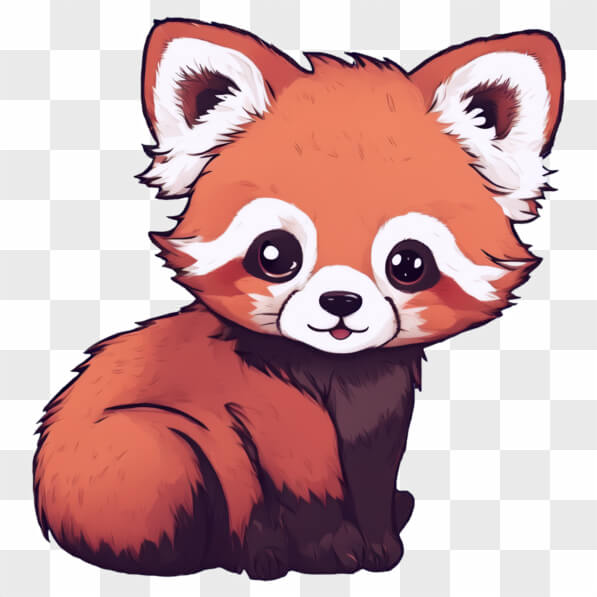 Download Adorable Animated Red Panda Cartoons Online - Creative Fabrica