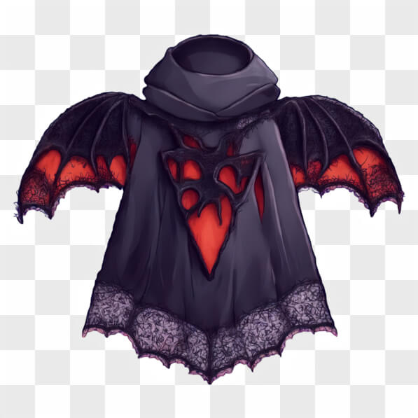 Download Artistic Cloak Design with Bat Wings Cartoons Online ...