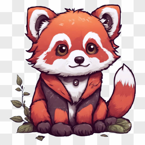 Download Cute Cartoon Red Panda Cartoons Online - Creative Fabrica