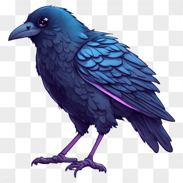 Download Stylized Raven Illustration Cartoons Online - Creative Fabrica