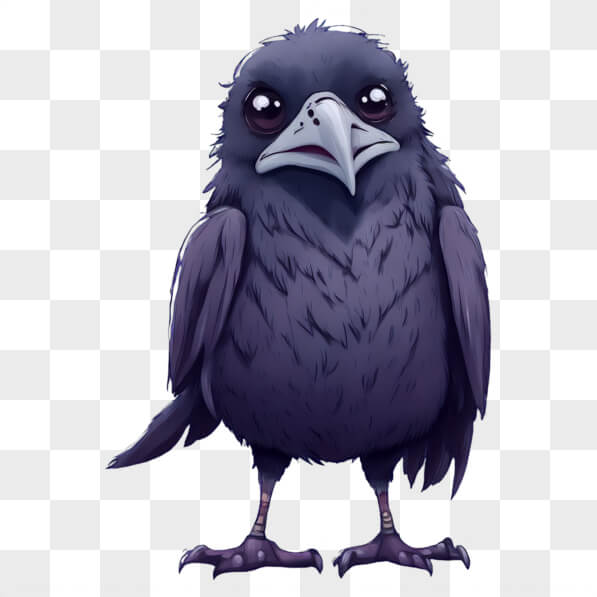 Descarga Cuervo estilo caricatura Cartoons En Línea - Creative Fabrica