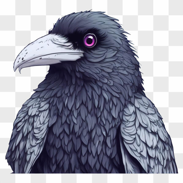 Descarga Cuervo Ilustrado con Características Impactantes Cartoons En ...