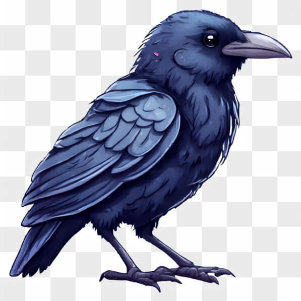 Download Illustrated Blue Crow Cartoons Online - Creative Fabrica