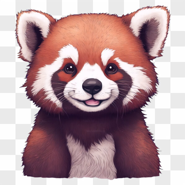Download Cute Animated Red Panda Cartoons Online - Creative Fabrica
