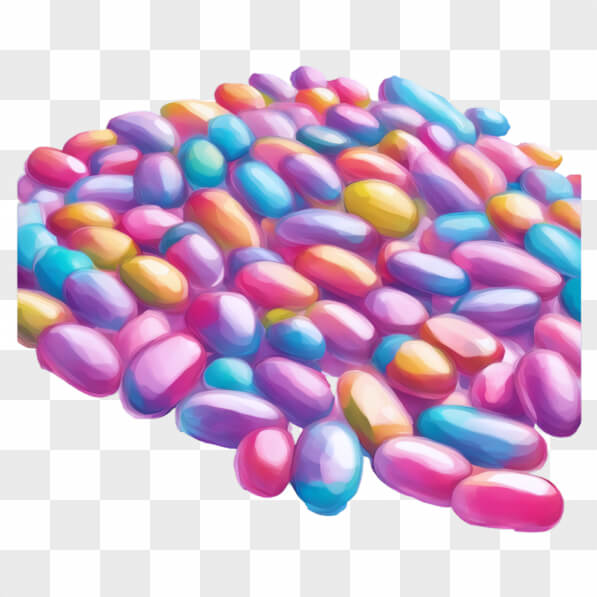 Download Colorful Jelly Beans Cartoons Online - Creative Fabrica