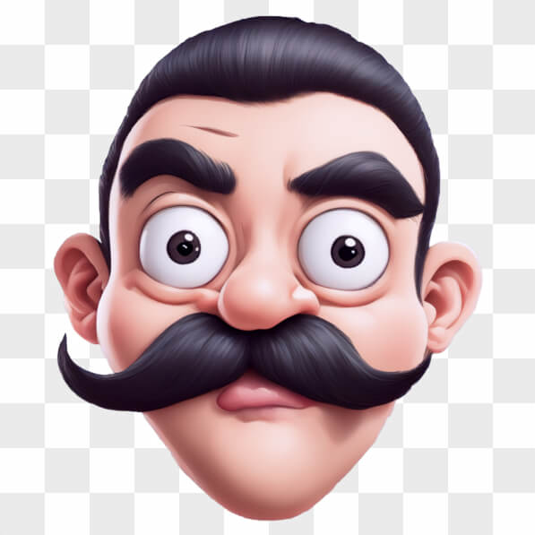 Descarga Personaje de dibujos animados con bigote Cartoons En Línea ...