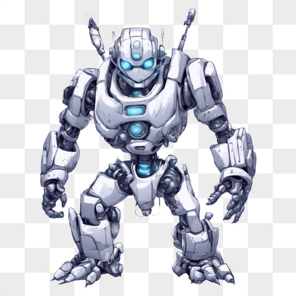 Scarica Personaggio robot stilizzato Cartoni animati Online - Creative ...
