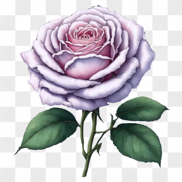 Download Lavender Rose on Dark Background Cartoons Online - Creative ...