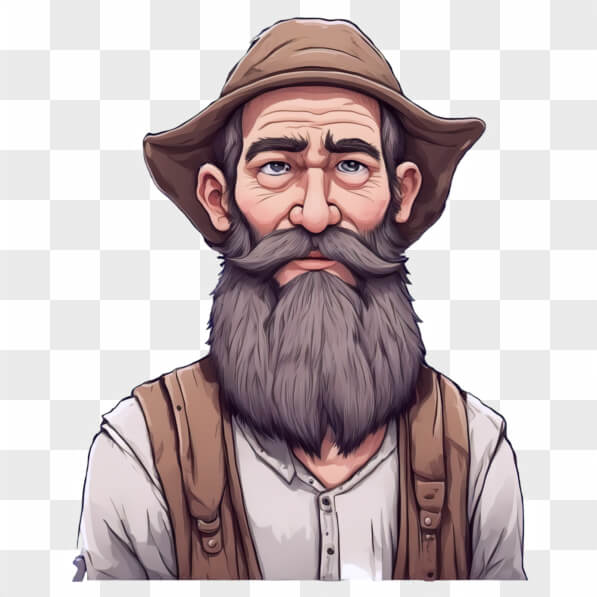 Download Rugged Character Portrait Cartoons Online - Creative Fabrica