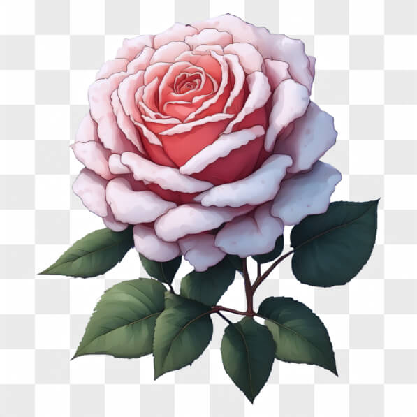 Download Detailed Illustration of a Rose Cartoons Online - Creative Fabrica