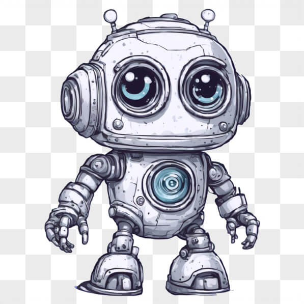 Scarica Personaggio Robot Stilizzato Cartoni animati Online - Creative ...