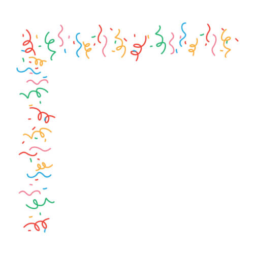 Download Colorful Sprinkle Border Design Borders & Corners Online ...