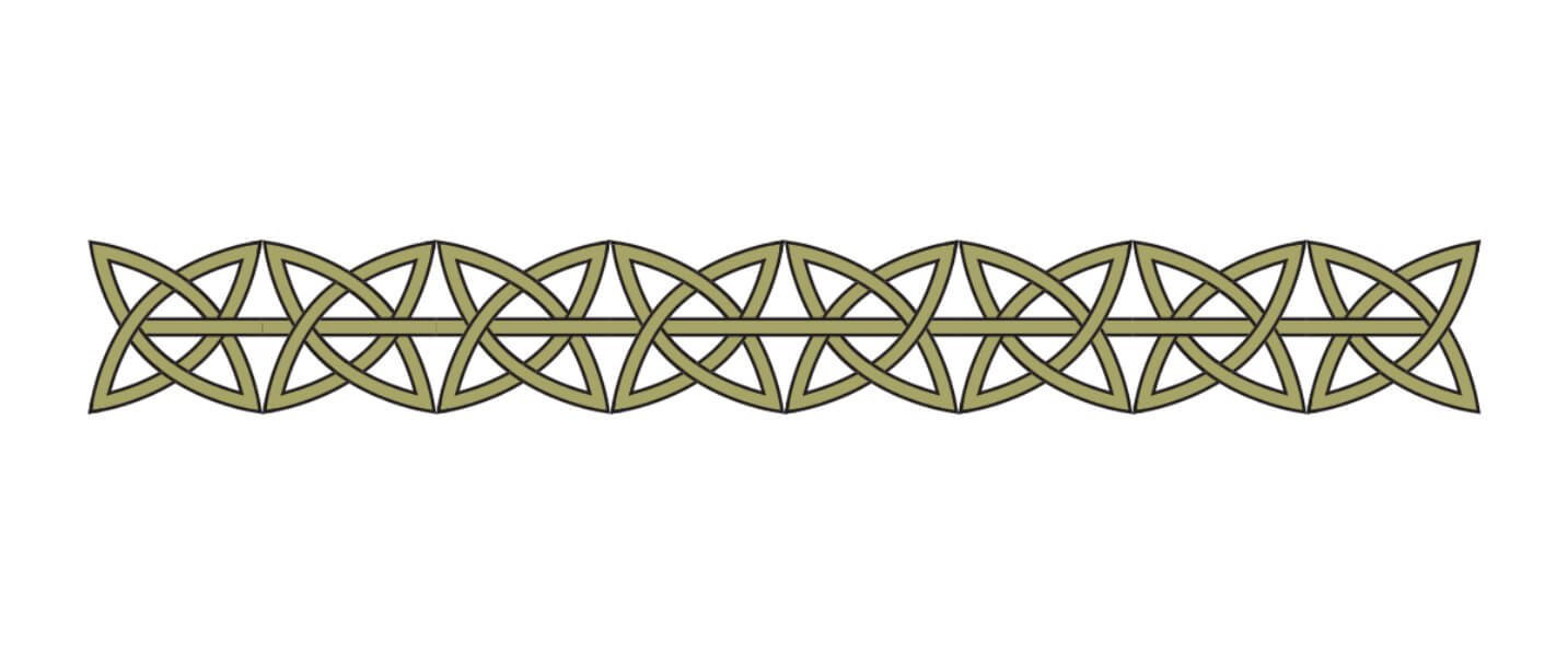 Download Celtic Knot Pattern Borders & Corners Online - Creative Fabrica