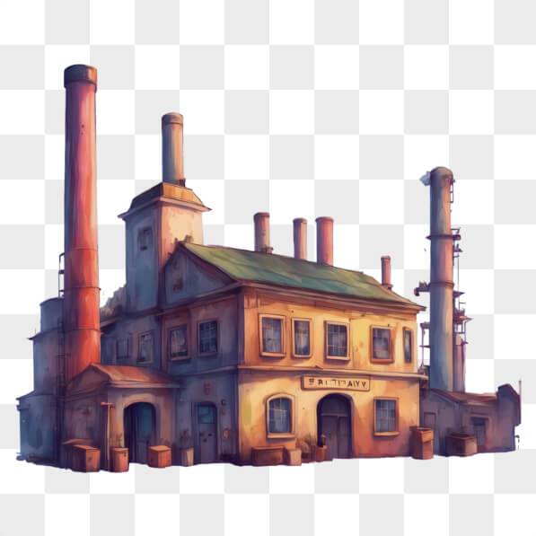 Factory Cartoon Images - Free Download on Creative Fabrica